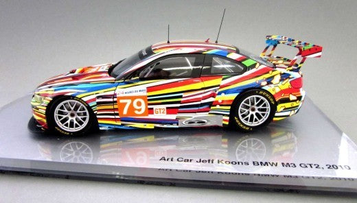 Jeff Koons | BMW Art Car 1:18 scale model (2011) – EARLH
