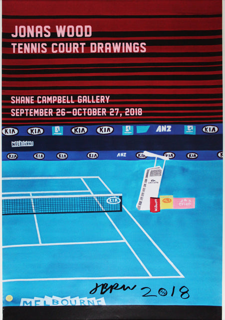 Tennis Court Drawings (SIGNED), 2018 – EARLH