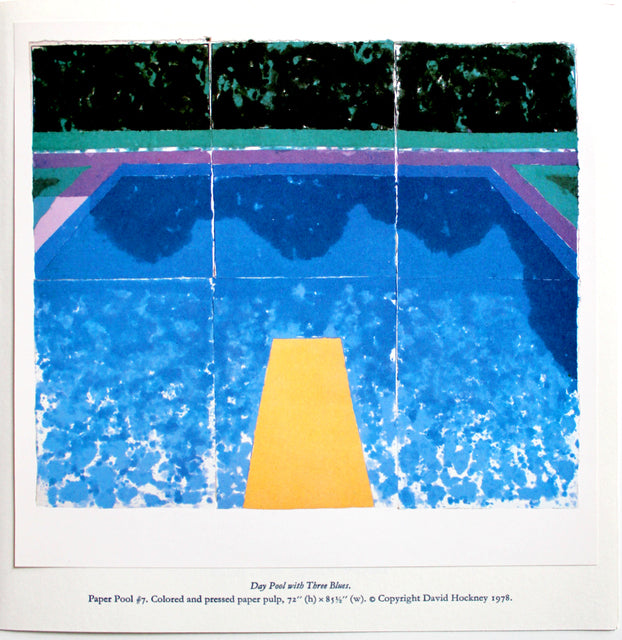 Paper Pools invitation, 1979 – EARLH